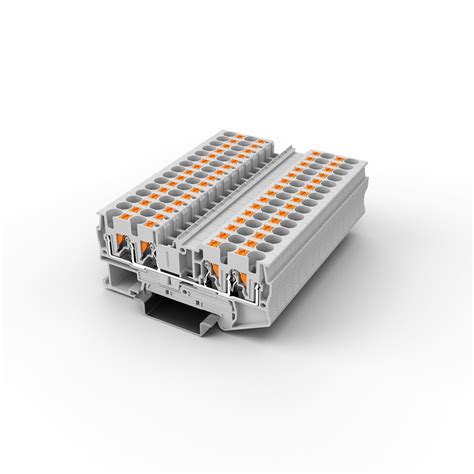 4mm2 Upt 4 Quattro 2 In 2 Out Feed Through Connection Plug In Type