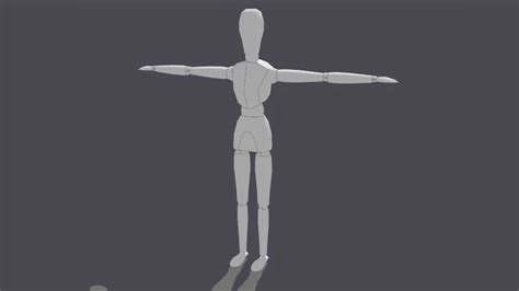 Standard Poseable Biped 3d Warehouse