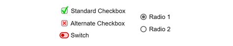Styled Checkboxes And Radio Buttons With No Js And No Extra Markup