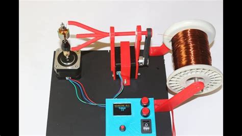DIY Arduino Based Automatic Motor Winding Machine Arduino Arduino Projects Electronic