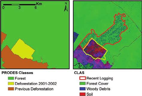 High Resolution Example Of Selective Logging Results In 2001 2002 From Download Scientific