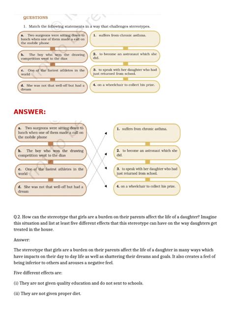 class 6 chapter 2 exercise pdf