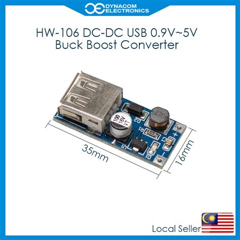 Dc Dc Buck Boost Converter Step Up Converter Module Usb 5v 600ma Power Voltage Booster Usb Boost