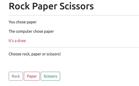 GitHub JFMajer Rock Paper Scissors Webapp