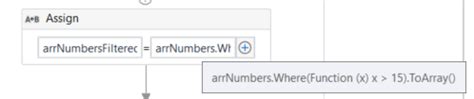 HowTo LINQ First Start Where Operator Tutorials UiPath Community Forum