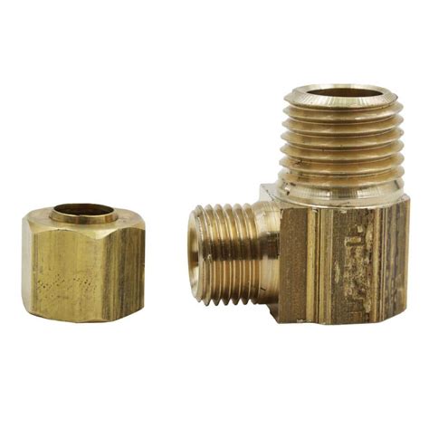 Reviews For Everbilt 1 4 In Od Compression X 1 4 In Mip 90 Degree Brass Elbow Adapter Fitting