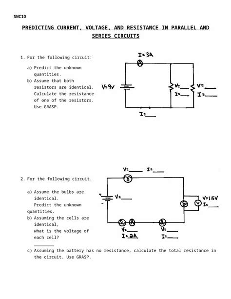 Docx · Web Viewsnc1d Predicting Current Voltage And Resistance In