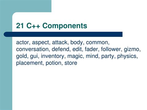 Ppt A Data Driven Game Object System Powerpoint Presentation Free