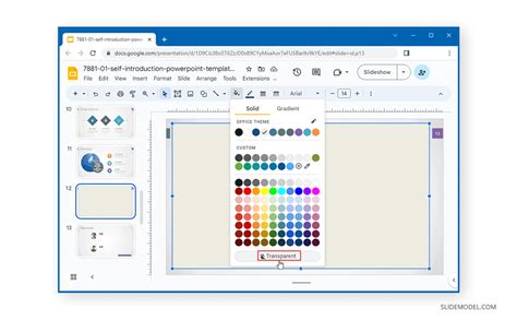 How To Put Border Around Chart In Powerpoint