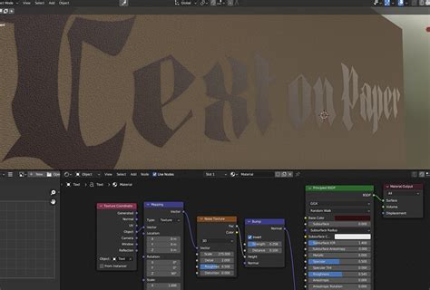 Emulate Paper Texture Materials And Textures Blender Artists Community