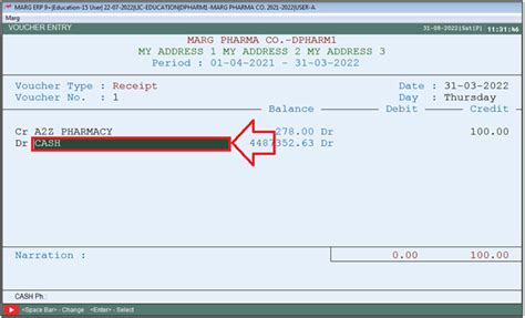 How To Send Receipt Voucher To Party Via Whatsapp In Marg Software