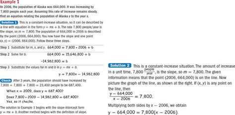 Figure One Worked Example In Ucsmp Algebra Brown Et Al