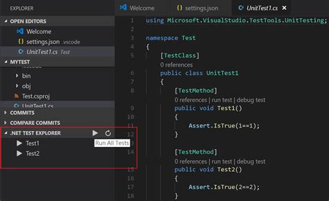 Karatejb Net Core Run Unit Test In Vscode