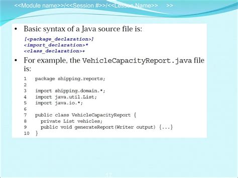 UML To Object Oriented Mapping Java Ppt
