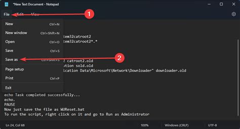 Fix Update Components With Windows Update Reset Script 3 Ways