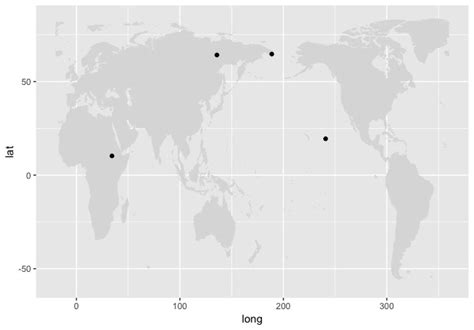 R How To Shift Coordinates In Ggplot2 Map For Any Arbitrary Longitude Range Stack Overflow