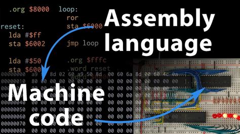 assembly language vs machine code — 6502 part 3