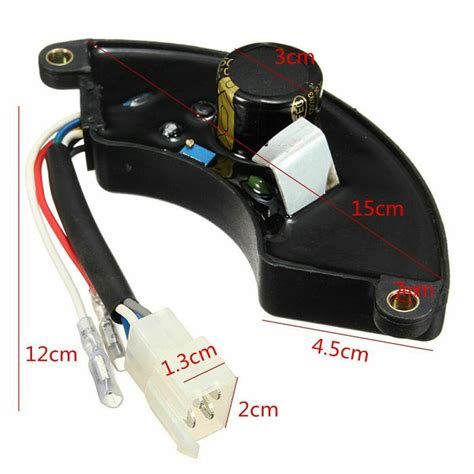 ควบคุมแรงดันไฟฟ้า Avr อัตโนมัติเฟสเดียวไฟฟ้าเริ่มต้นสำหรับ7kw 7 5kw 8kw 8000วัตต์450โวลต์680ยู