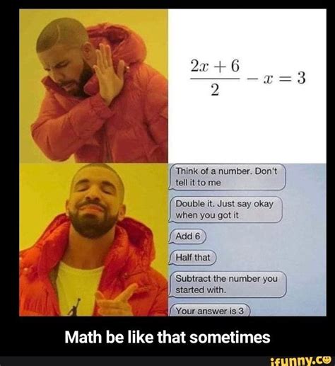 A Meme About Math Funny Meme King