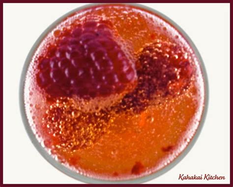 Kahakai Kitchen Raspberry Sake Sparkler An Easy And Elegant Simple Saturday Sipper