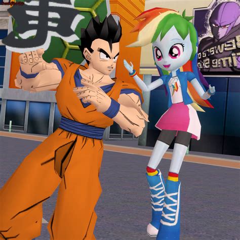 Gohan Vs Rainbow Dash By Danteace69 On Deviantart
