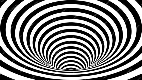 Premium Vector Tunnel Or Wormhole Movement Lines Illusion Abstract