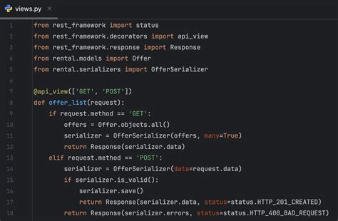 Building APIs With Django REST Framework PyCharm Documentation