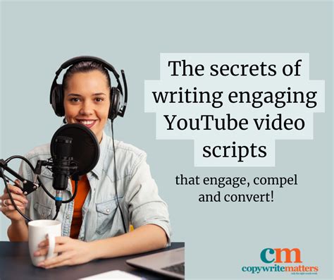 How To Write Engaging YouTube Video Scripts Copywrite Matters