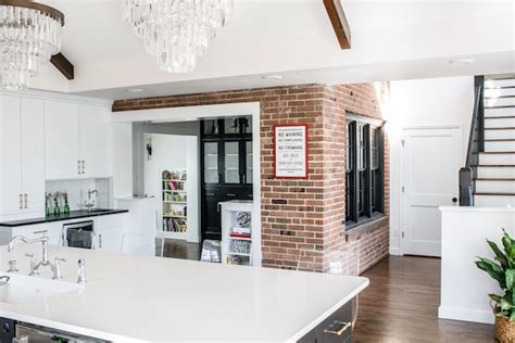 Modern - Kitchen - Benjamin Moore Steam AF-15
