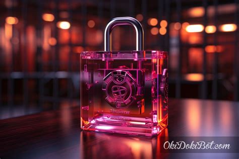 Secure Software Development Code On Screen With Padlock Symbol Blurred