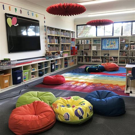 Engaging Learning Environment Premium Ai Generated Image