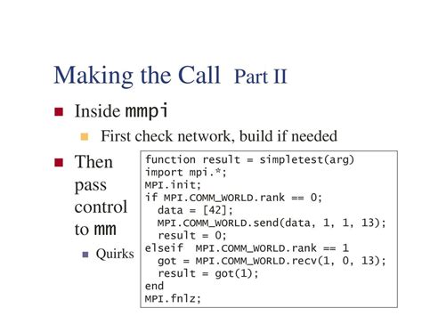 Java Mpi In Matlabp Max Goldman Da Guo Ppt Download