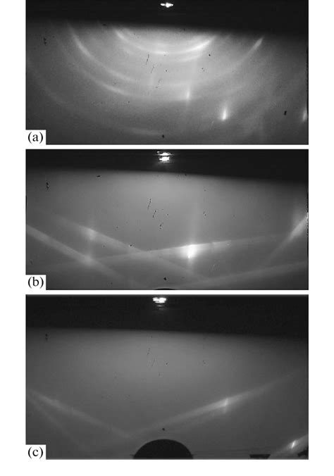 Electron Diffraction Patterns Of The Si Surface Deviated From The 111 Download Scientific
