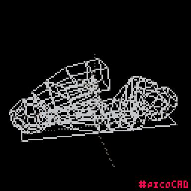 Kaneda S Bike PicoCAD Model By TDexel