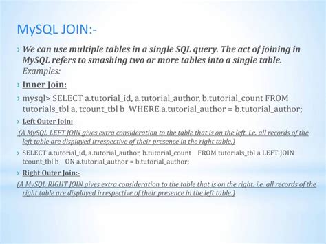 mysql database administration a beginner s guide powerpoint slides