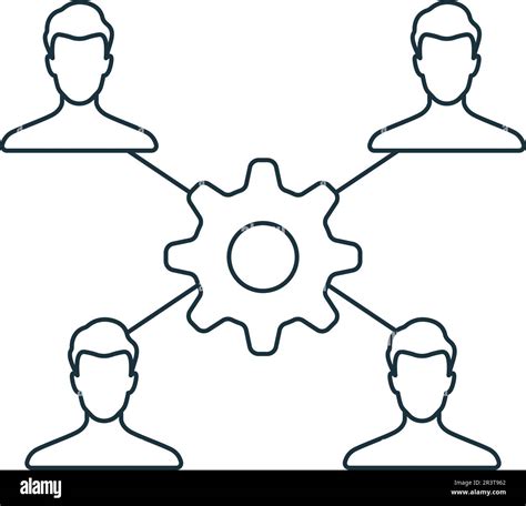 Collaboration Icon Monochrome Simple Sign From Collaboration Collection Collaboration Icon For