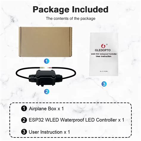 Waterproof Esp32 Wled Smart Controller Ip65 Maker Store Pty Ltd