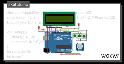Projeto Aula 3 2 SE Wokwi ESP32 STM32 Arduino Simulator