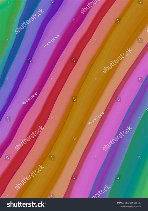 Multicolour Lines Illustration Stripes Texture Wallpaper Stock