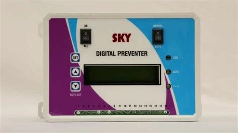 Dry Run With Cyclic Timer One Plus Three Preventer Manufacturer From Coimbatore