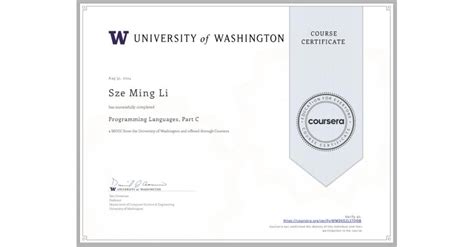 sze ming l on linkedin completion certificate for programming