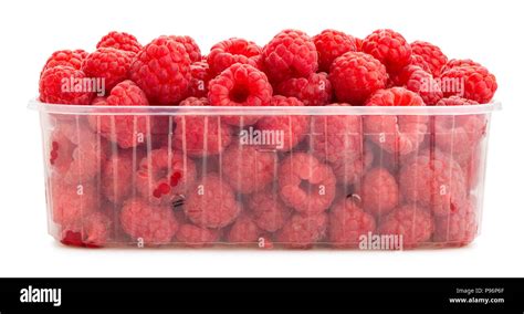 Raspberry Path Isolated Stock Photo Alamy
