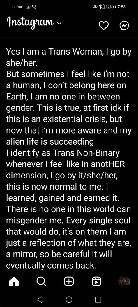 Our Goddess Clarifying Her Statement Re Pronounsor Something🤷🏻 R