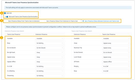 Enable Microsoft Teams User Presence Synchronization