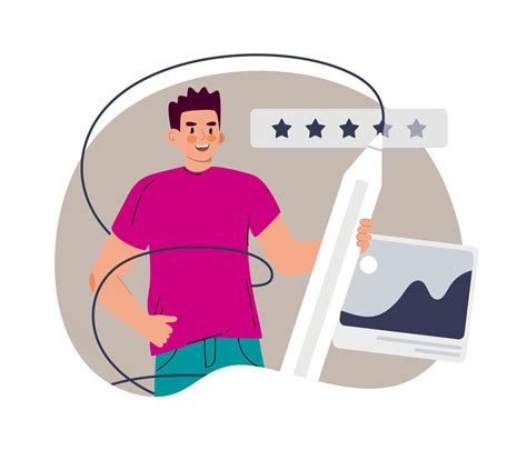 Man With Stylus Ui Ux Designer Arrangement Interface Elements Of The Application And Sites