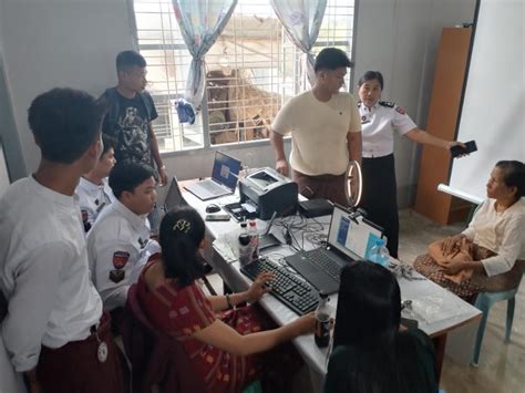 လယ်ဝေးမြို့နယ်၊ ရပ်ကွက် ကျေးရွာများရှိ ပြည်သူ ၃၅၂ ဦးအား ဇီဝဆိုင်ရာ အချက်အလက်များ ကောက်ယူပြီးစီး