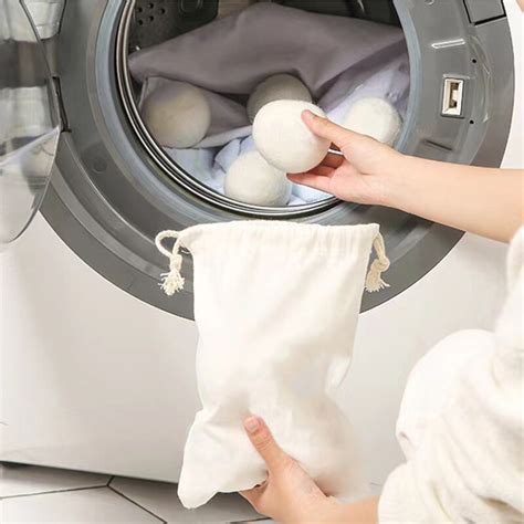 유기농 양모 건조기 공 가정용 세척 양모 공 세탁기 홈 액세서리 흡수 물 공 세탁 공 유연제 재사용 가능 Aliexpress