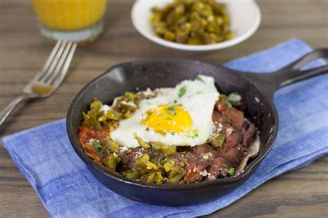 Steak And Egg Skillets With Diced Jalapeños Rio Luna Foodservice