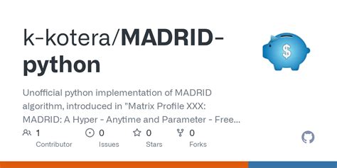 Github K Koteramadrid Python Unofficial Python Implementation Of