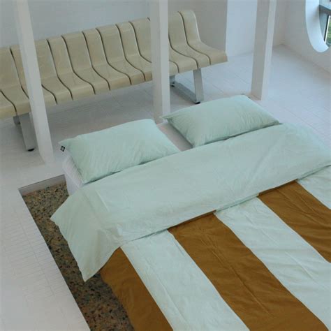 볼드 스트라이프 이불 커버 코코넛브리즈